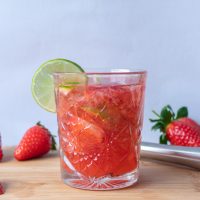 Strawberry Caipiroska: A Refreshingly Fruity Strawberry Vodka Drink